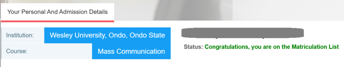 How To Check The Jamb Matriculation List For NYSC