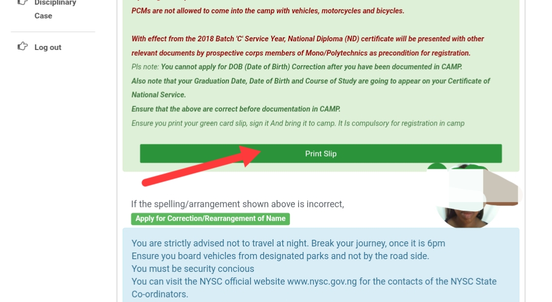 How To Print Your NYSC Green Card In 2 Minutes