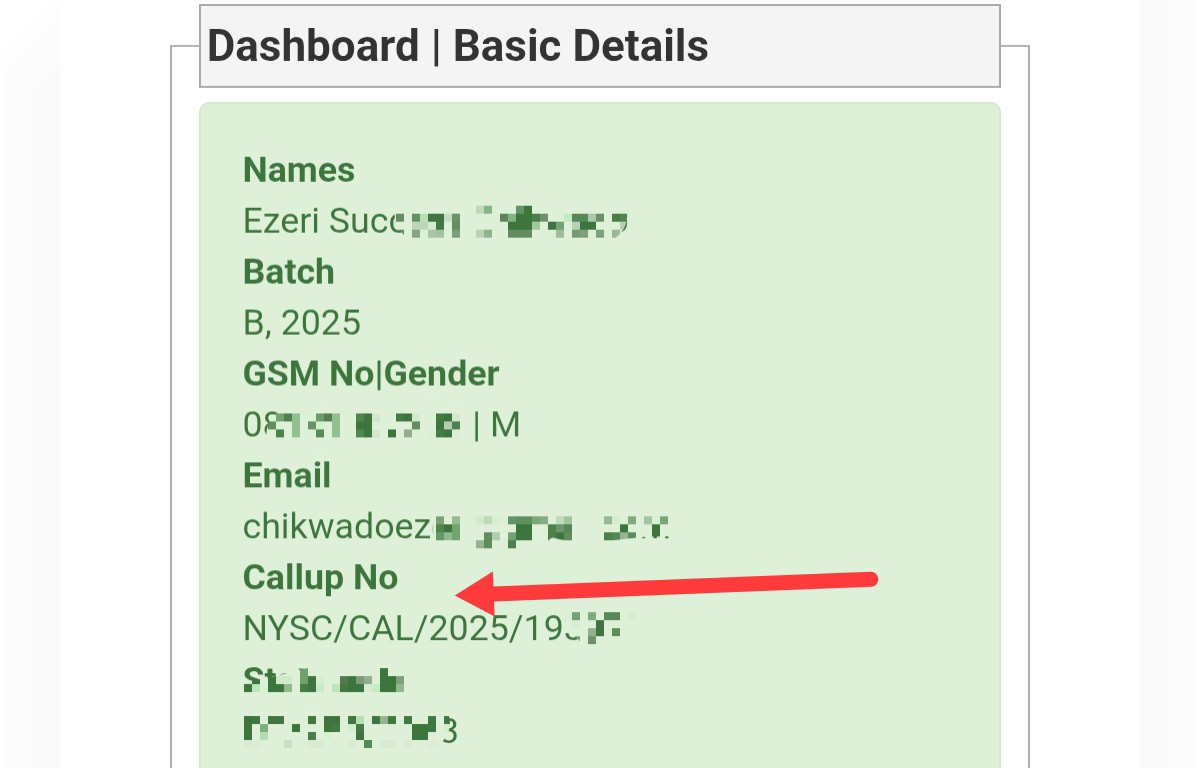 How To Quickly Get Your NYSC Call Up Number