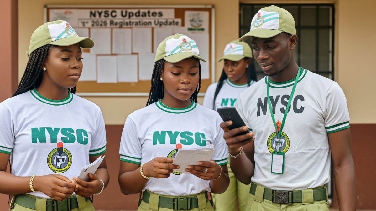 NYSC Registration Update and News for 2026 Batch B Stream 1